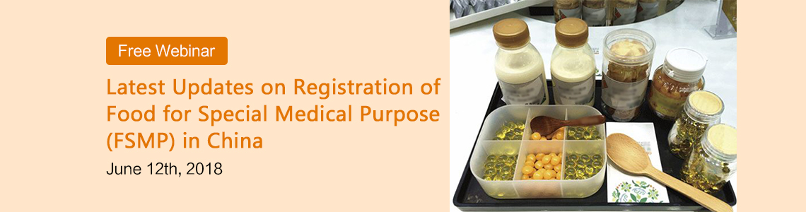 Free Webinar: Latest Updates on Registration of food for special ...