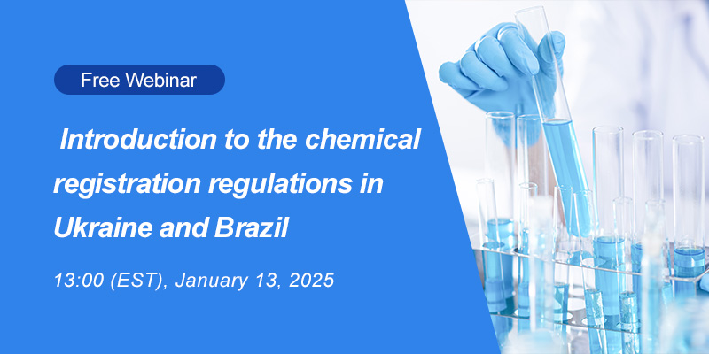 Free webinar: Introduction to the chemical registration regulations in ...