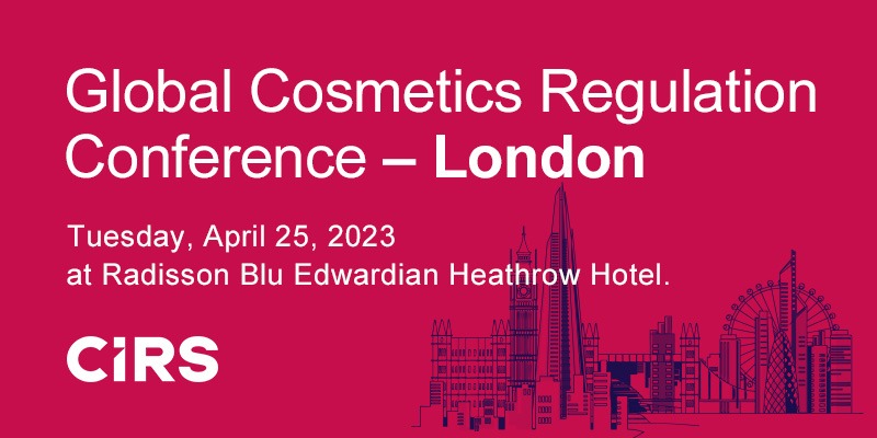 CIRS EU and UK to host their first global cosmetics seminar - Events ...